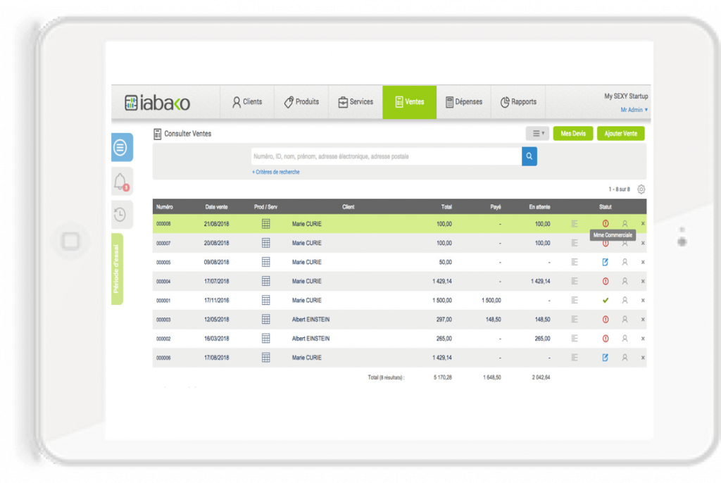 Logiciel Devis | sécurisé, intuitif, 100% en ligne | IABAKO - iabako.com